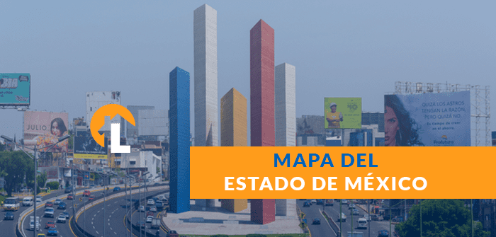 Mapa del Estado de México con División Municipal | Lamudi