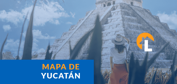 Mapa de Yucatán con municipios y división territorial | Lamudi