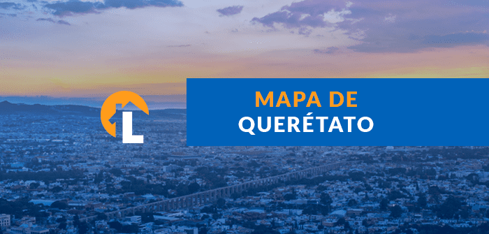 Mapa de Querétaro con nombres y división municipal | Lamudi