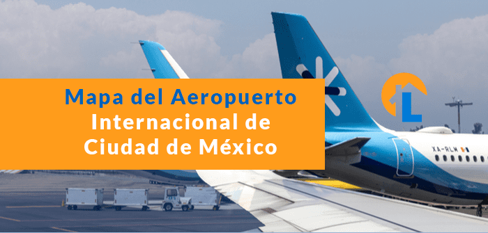 Mapa Del Aeropuerto De La Ciudad De México Mapa Del Aeropuerto De