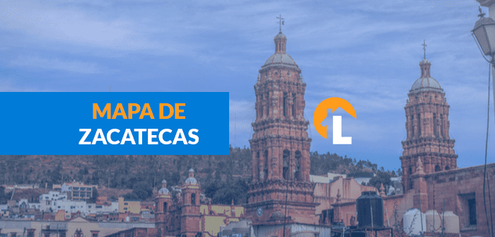 Zacatecas Mapa | Estado de Zacatecas con división territorial | Lamudi